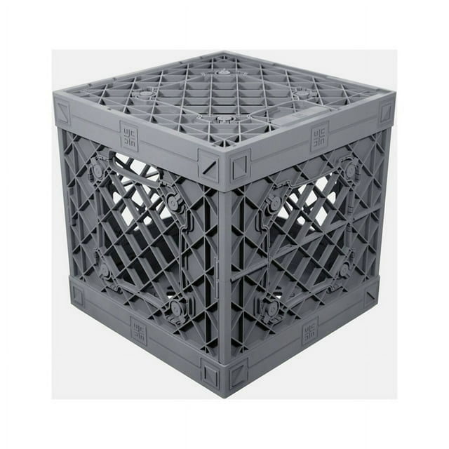 Ubecube UC01 Crate Gray - Collapsible, Omni Stackable, Modular Crate ...