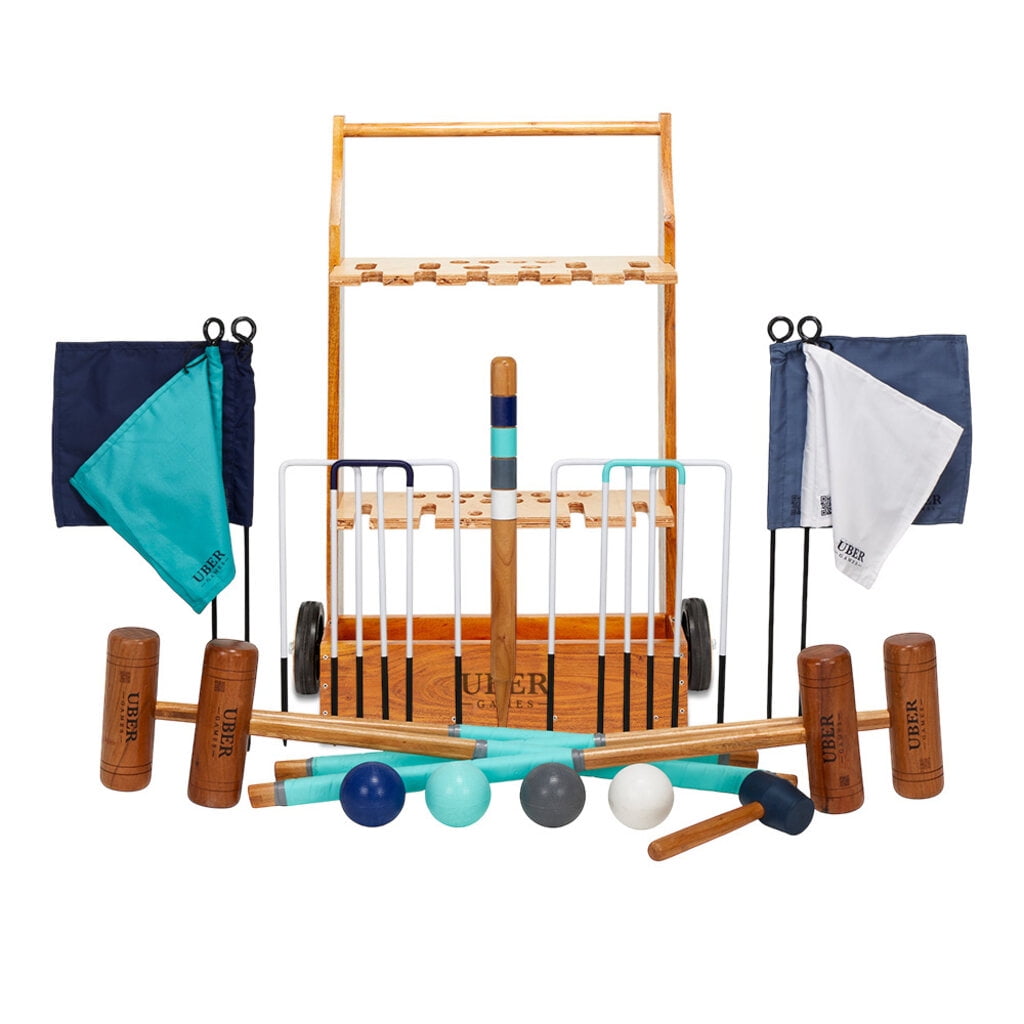 Uber Games Garden Croquet Set with a stand - Walmart.com