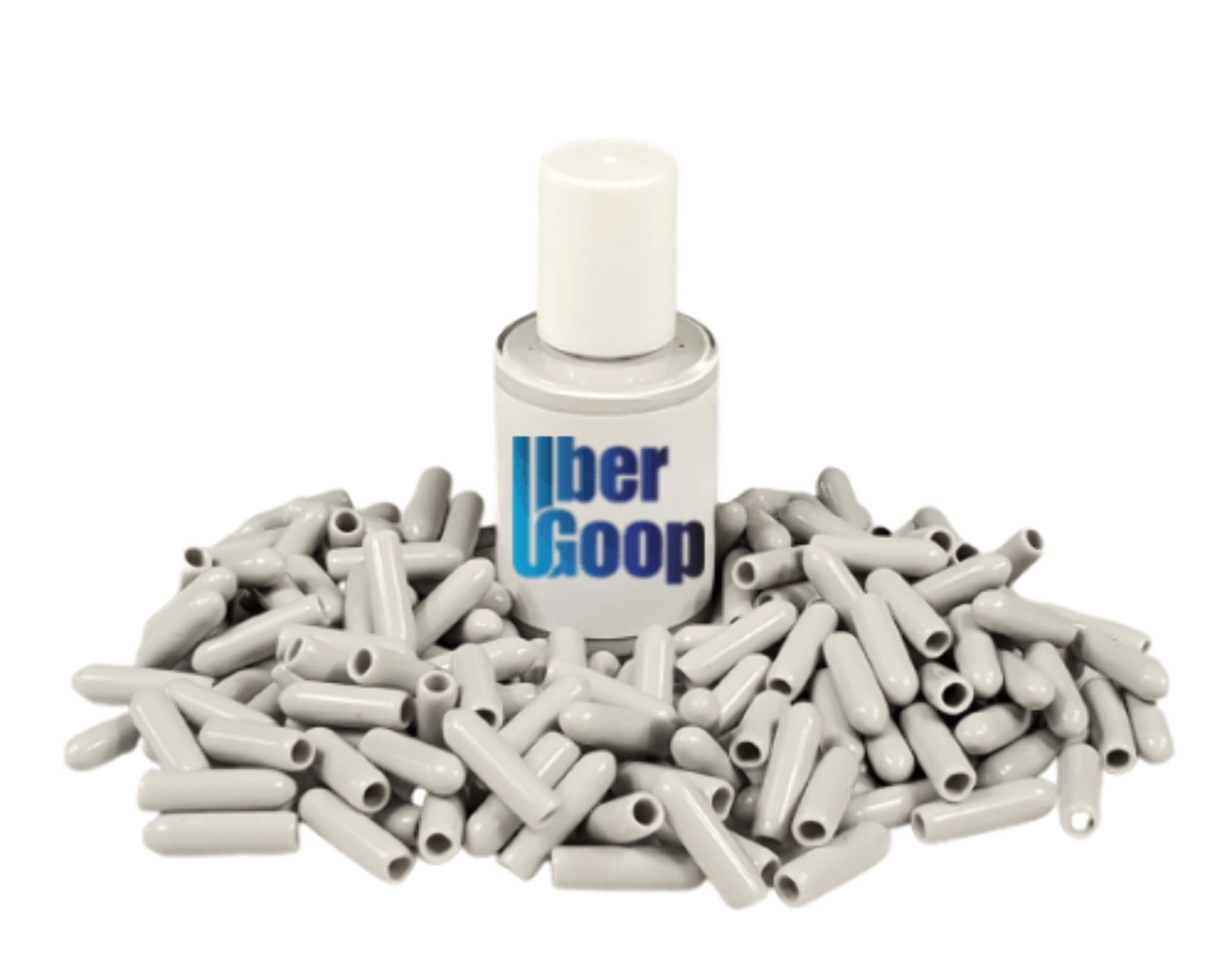 Uber Goop Liquid Vinyl Rust Repair Coating, Light Grey, 1 oz, 150 Caps ...