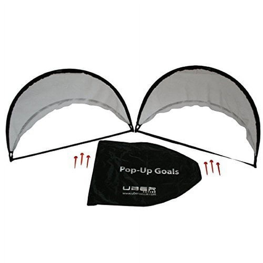 Uber Soccer 6' x 3' Pop-Up Soccer Goal (Set of 2) - Walmart.com