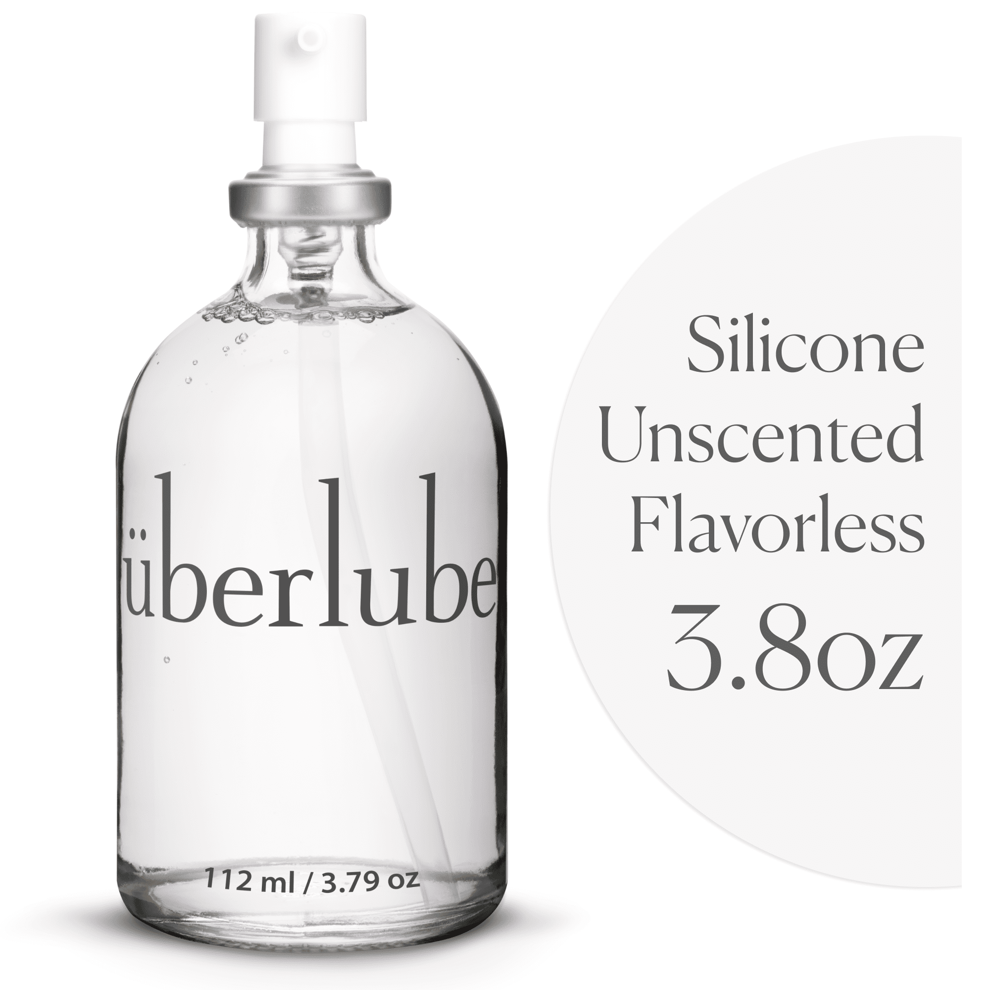 Uberlube Luxury Silicone Lubricant with Vitamin E, Latex-Safe ...