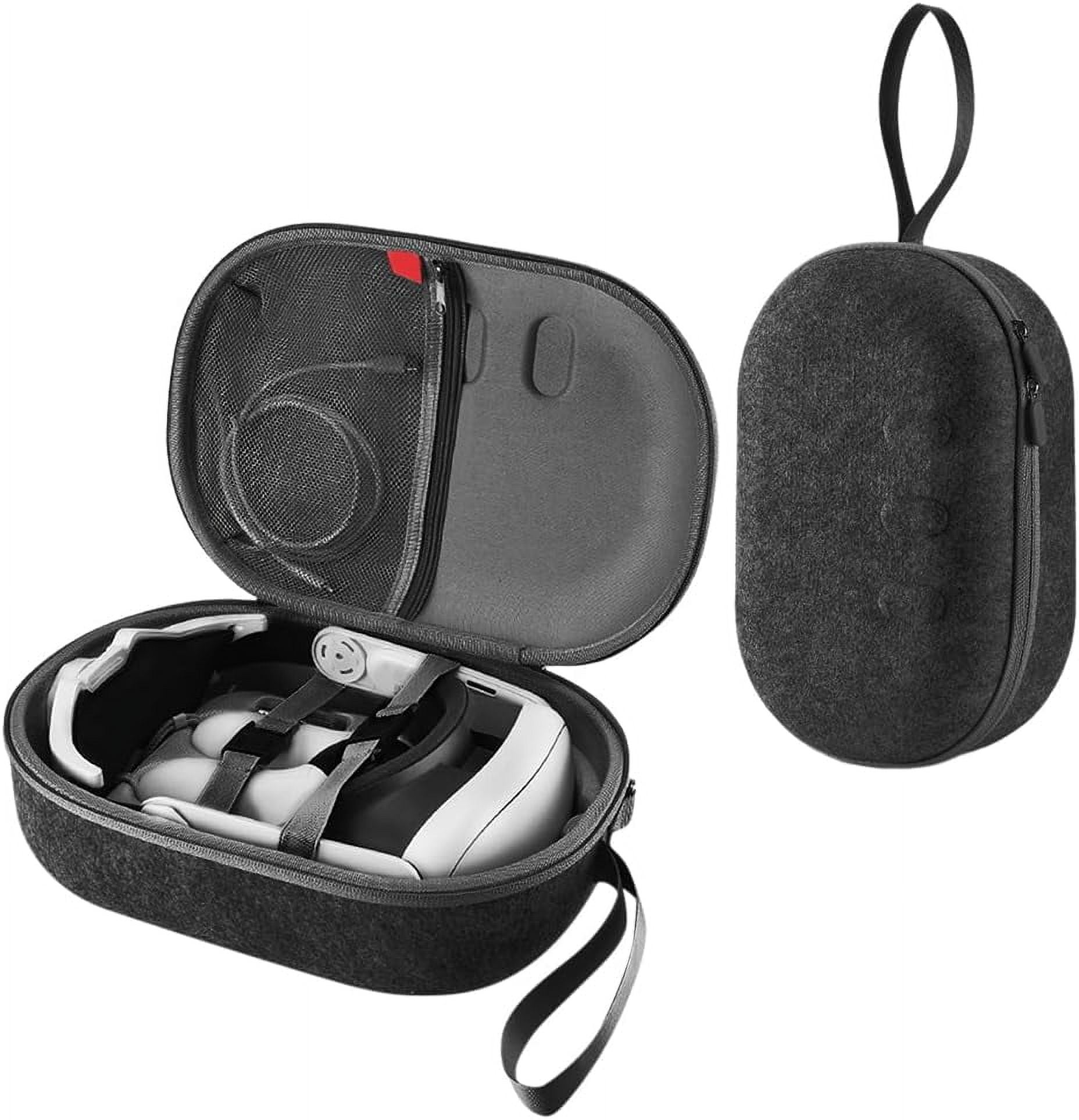 Uberwith EVA Hard Carrying Case for Meta Quest 3 Accessories VR Headset ...