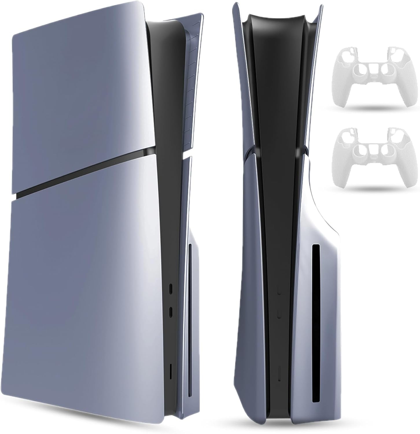 Uberwith Faceplate for PS5 Slim, Cover Plate, ABS Shell, Printed Logo ...