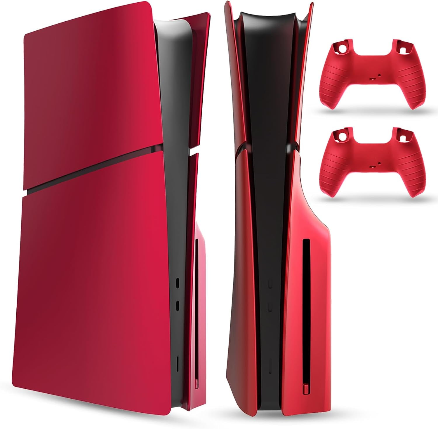 Uberwith Faceplate for PS5 Slim (Disc Edition), Cover Plate, ABS Shell ...