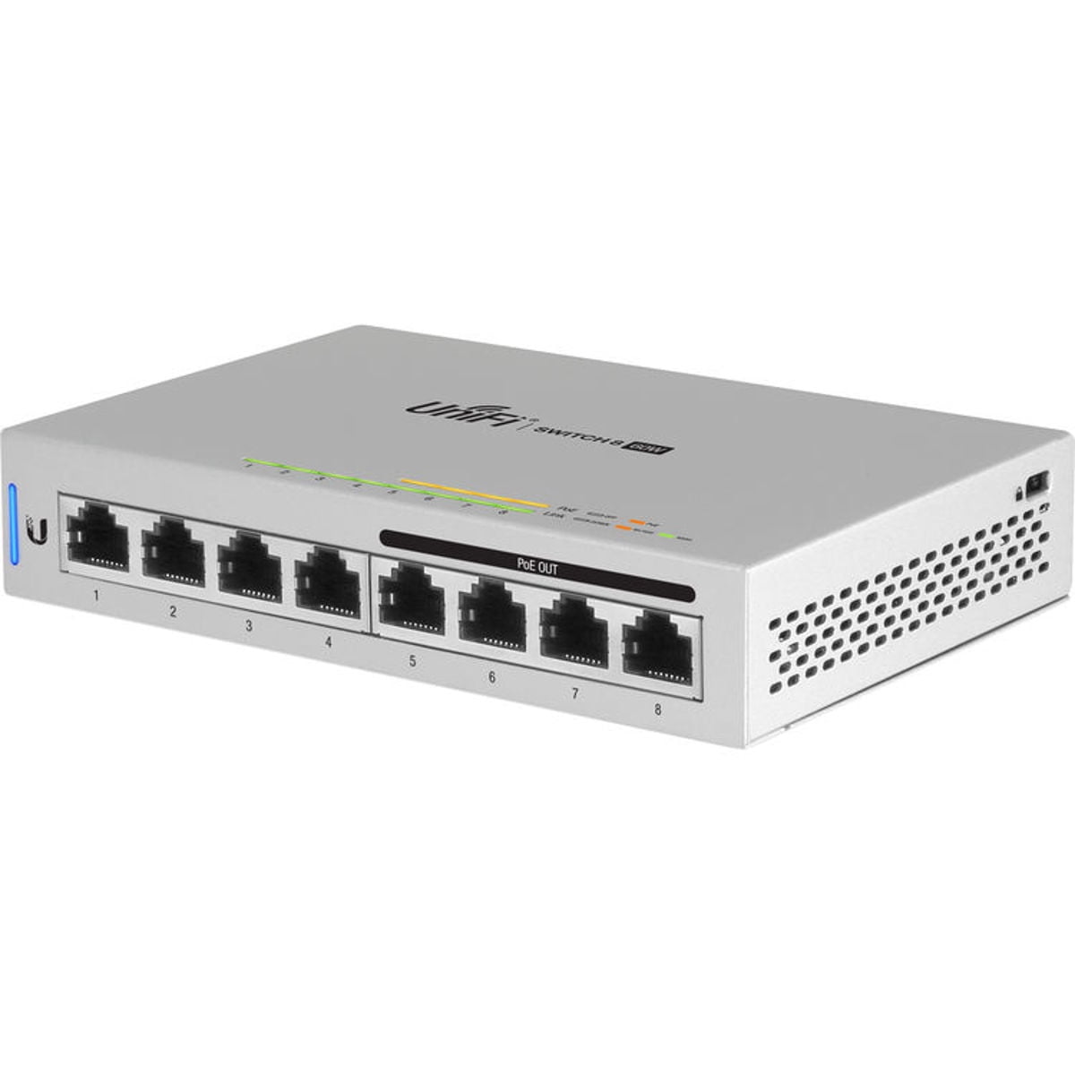 Ubiquiti 8-Port Gigabit Ethernet Switch with 60W PoE - Walmart.com
