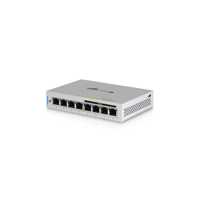 Ubiquiti 8-Port Gigabit Ethernet Switch with 60W Power - Network Hub ...