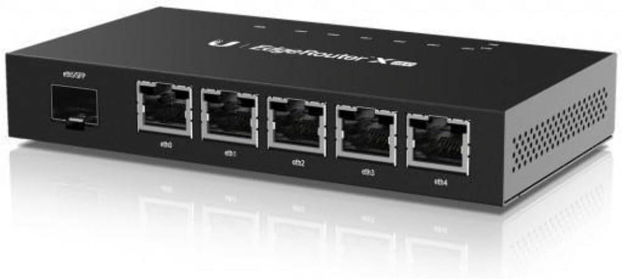 Ubiquiti EdgeRouter X x ER-X-SFP-US Advanced Gigabit 6-port Router with ...