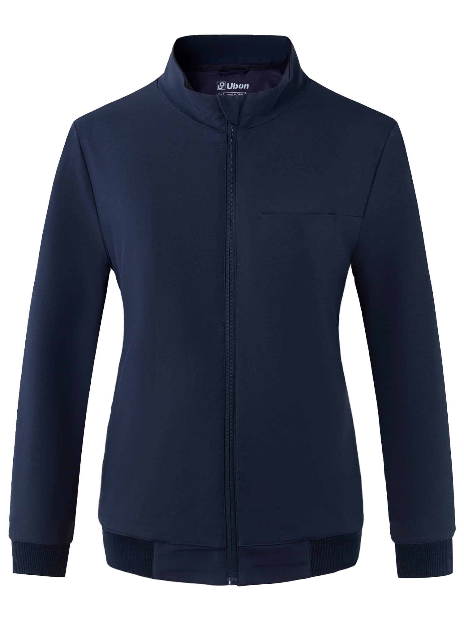 Ubon Women's Scrub Jacket Wrinkle-Resistant Nurse Jacket Soft Medical ...