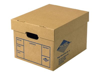 Uboxes Storage Box With Recycled Material - Pack of 12 File Boxes ...
