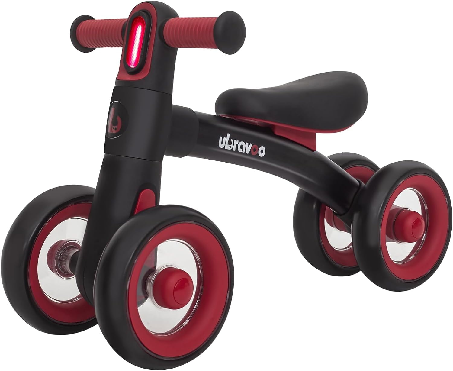 Ubravoo Baby Slide Balance Bike for 12-24 Months3-Mode Headlight & 4 ...