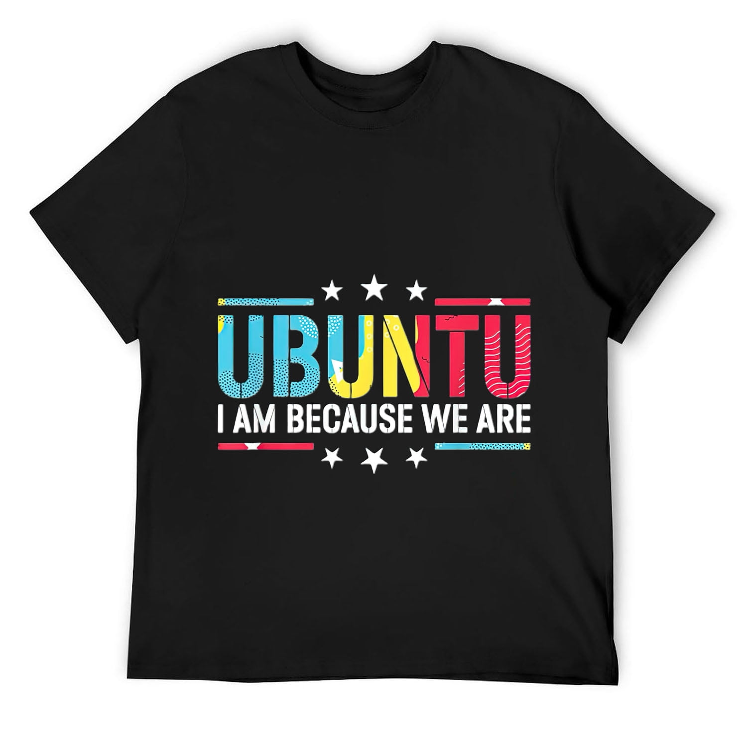 Ubuntu Because We Are African Saying Meaning Humanitarian T-Shirt ...