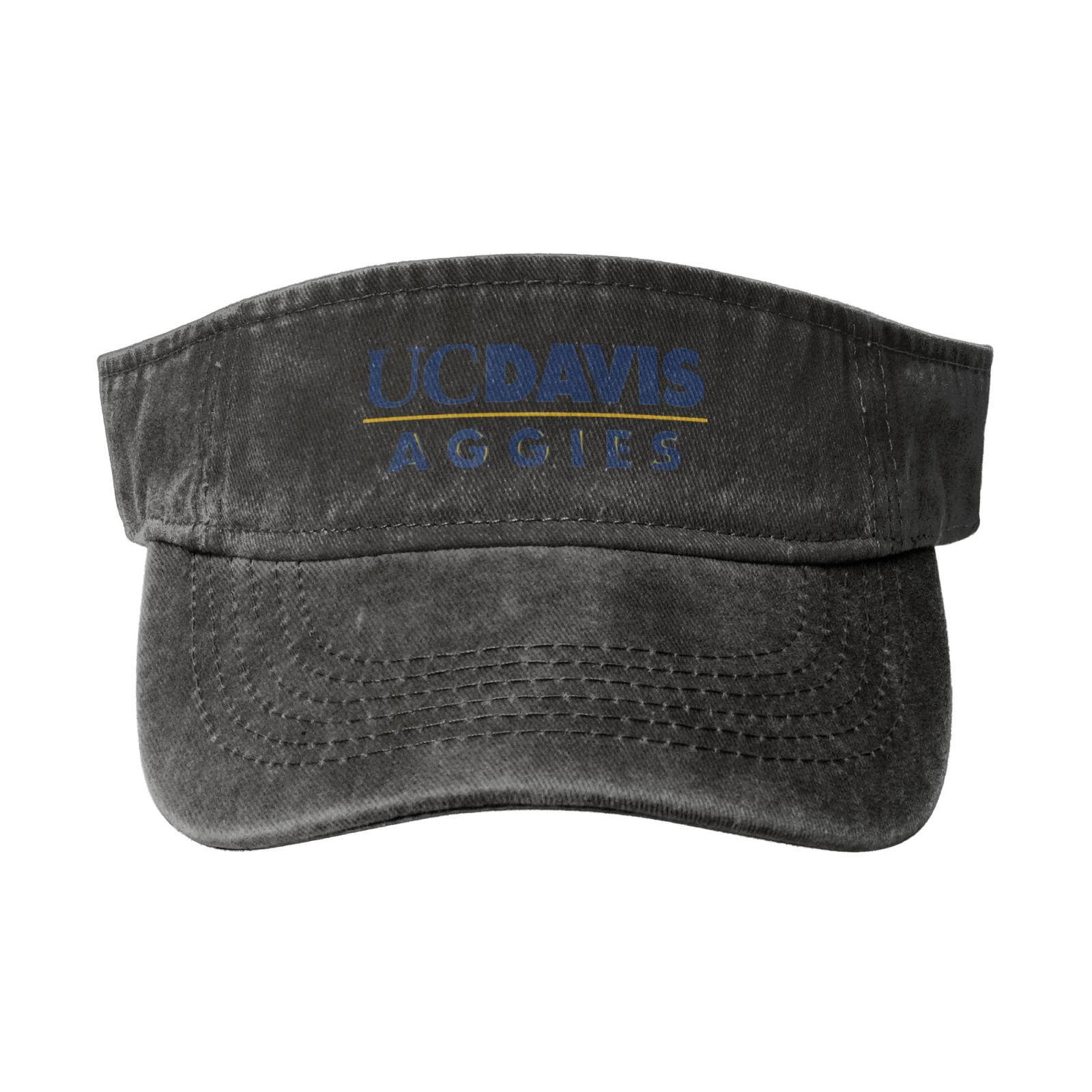 Uc Davis Aggies University Logo Washed Cowboy Empty Top Baseball Sun ...