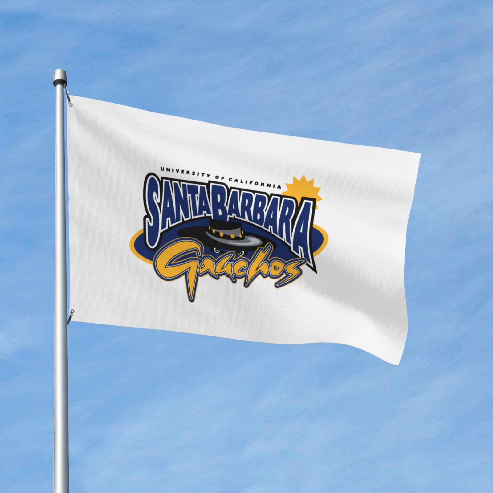 Uc Santa Barbara Gauchos Banner 3x5 Ft Flag,Double Sided Printed Flag ...