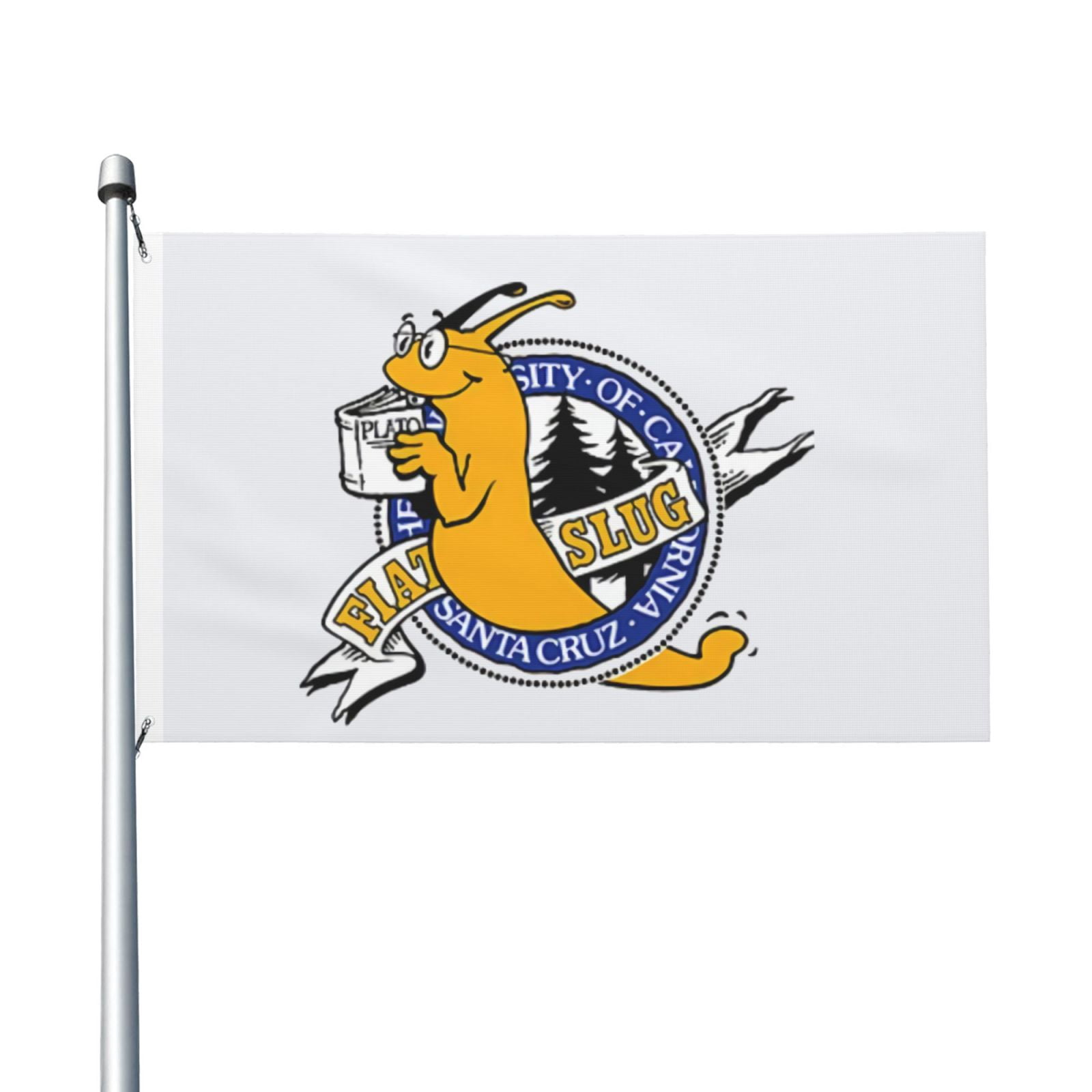 Uc Santa Cruz Banana 3x5ft Double Sided Outdoor Decorative Flags ...