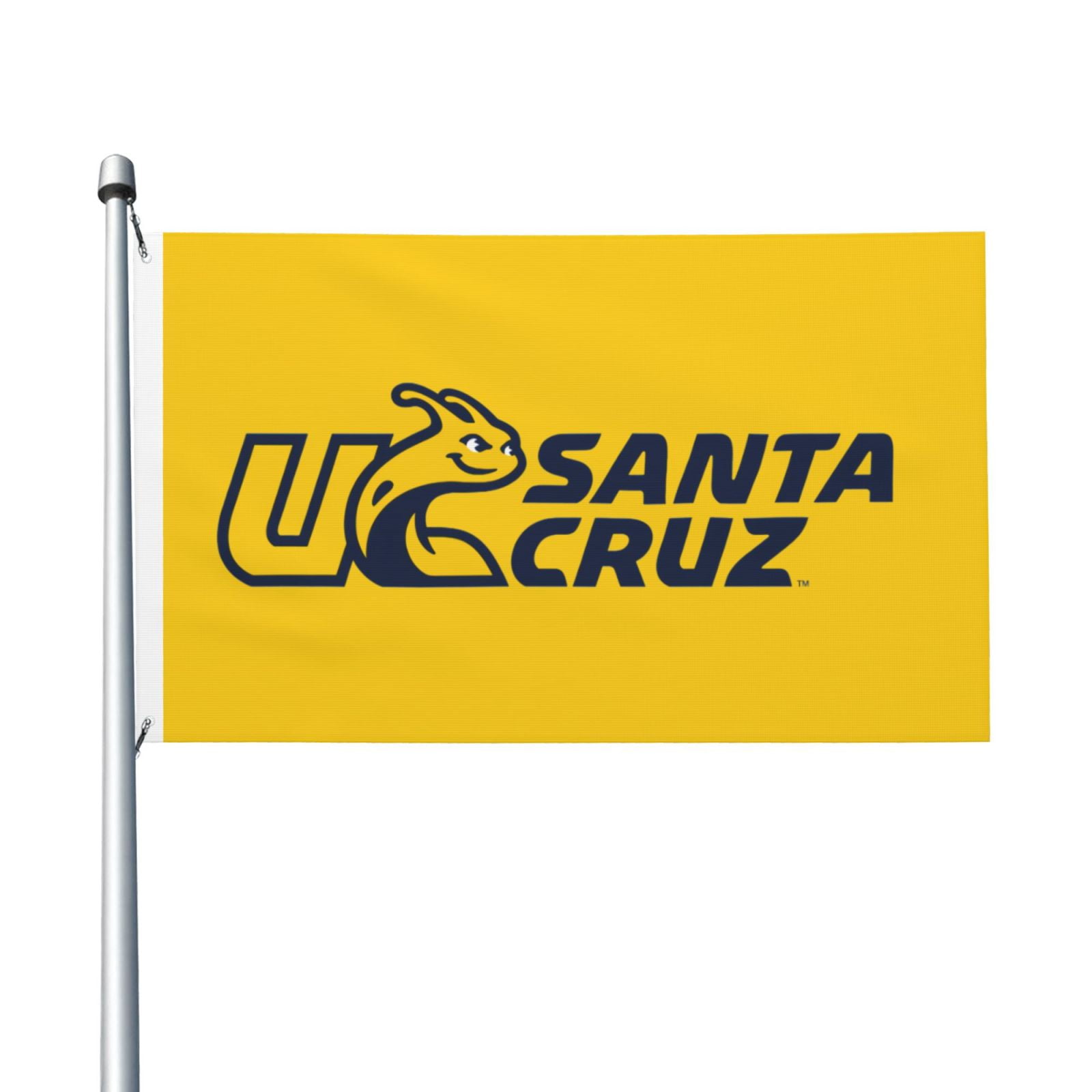 Uc Santa Cruz Banana 3x5ft Double Sided Outdoor Decorative Flags ...