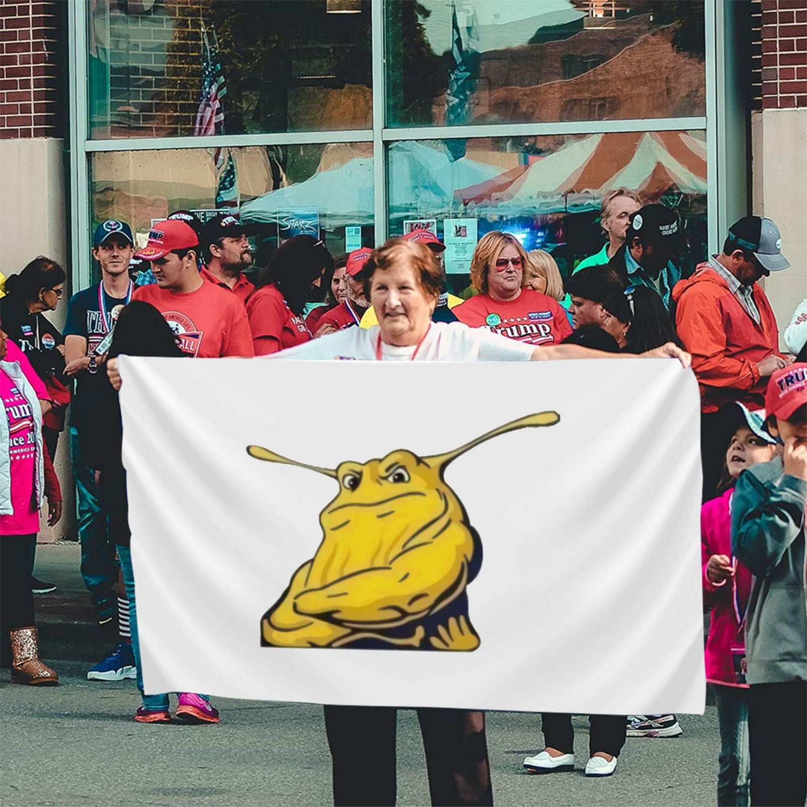 Uc Santa Cruz Banana Flag 3x5 Outdoor ,Sewn Stripes, Stronger Brass ...