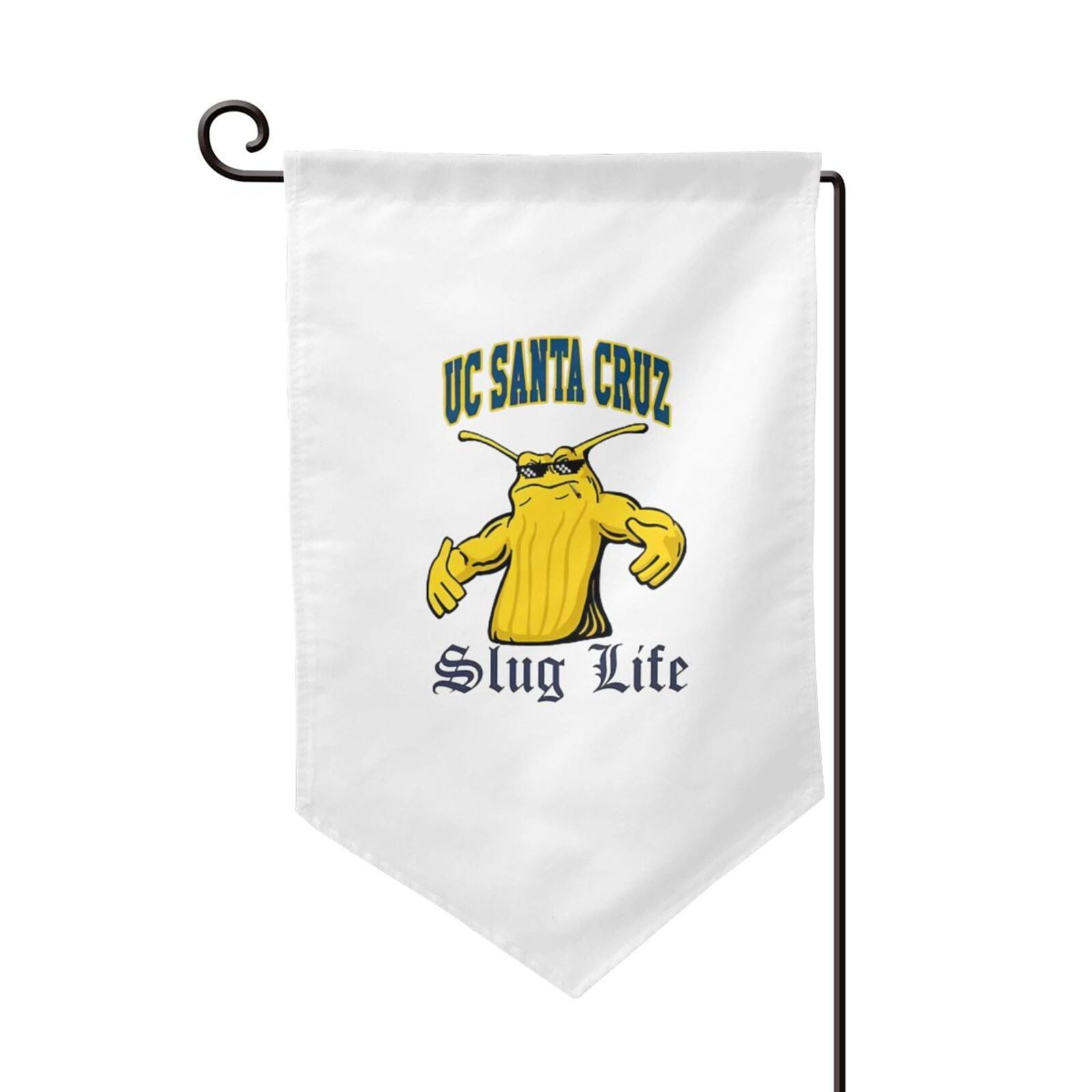 Uc Santa Cruz Banana Garden Flag - Double Sided Banners For Outdoor ...