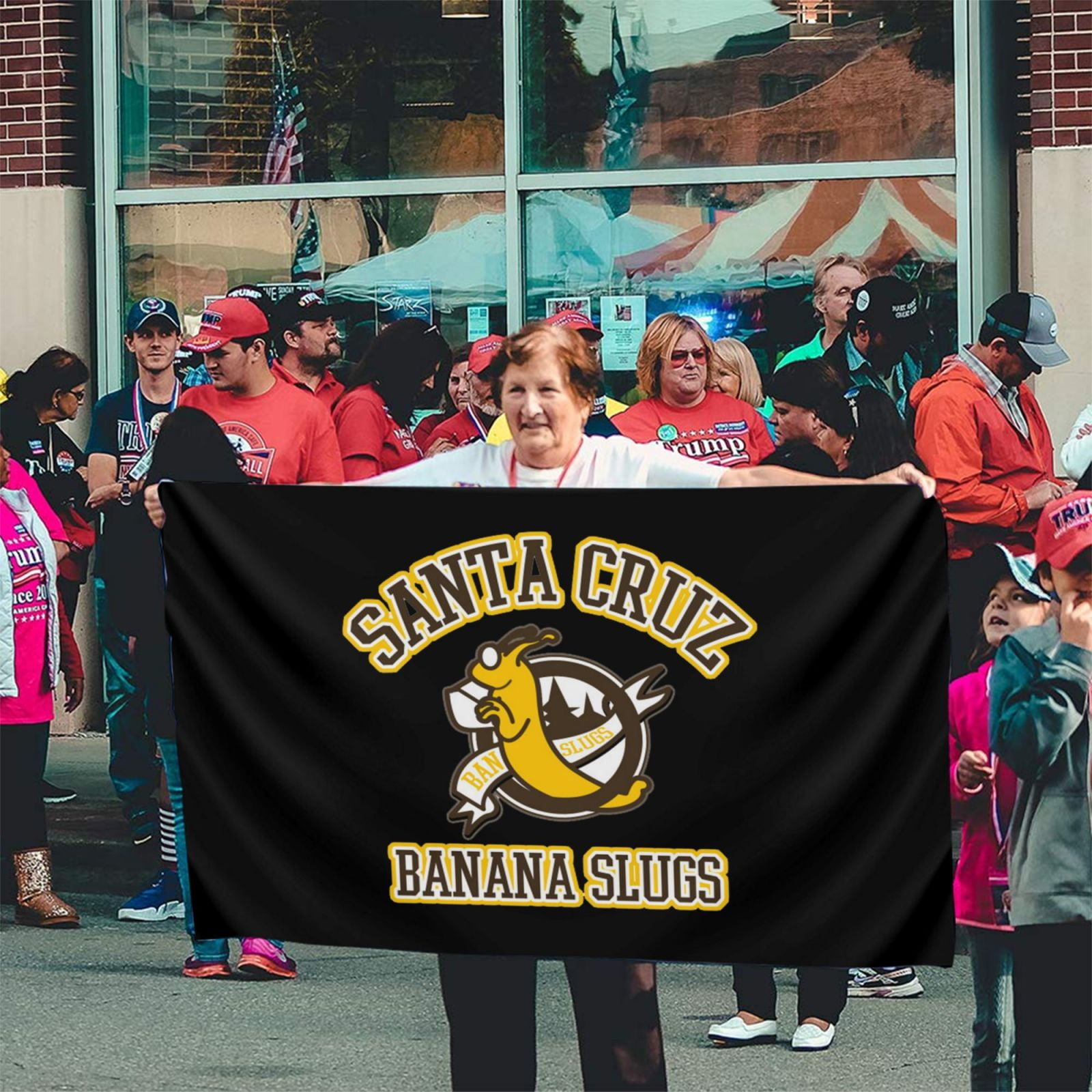 Uc Santa Cruz Banana Slugs Banner Breeze Flag Outdoor Flags Home Flag ...
