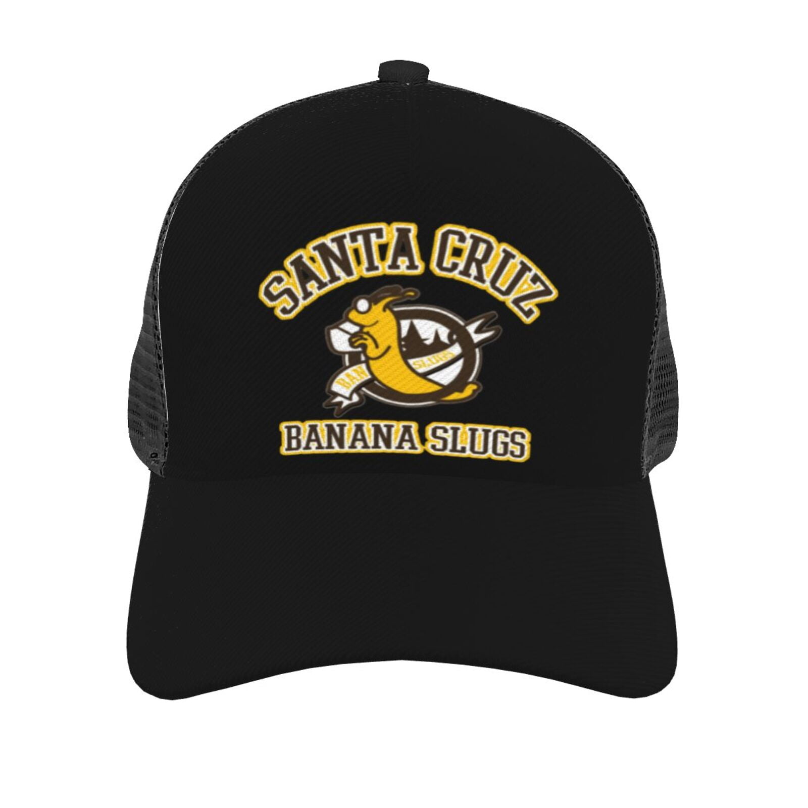 Uc Santa Cruz Banana Slugs Curved Brim Mesh Baseball Cap Casual Sun Hat ...
