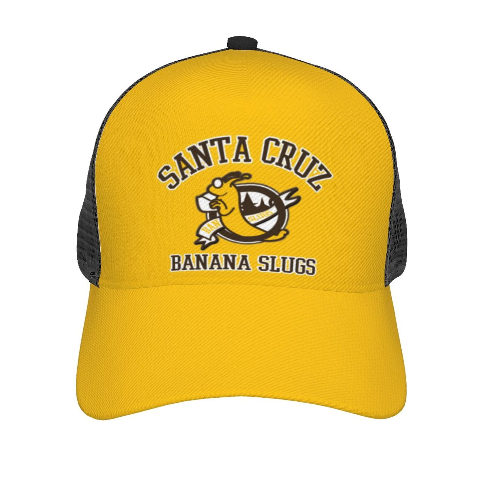 Uc Santa Cruz Banana Slugs Curved Brim Mesh Baseball Cap Casual Sun Hat ...