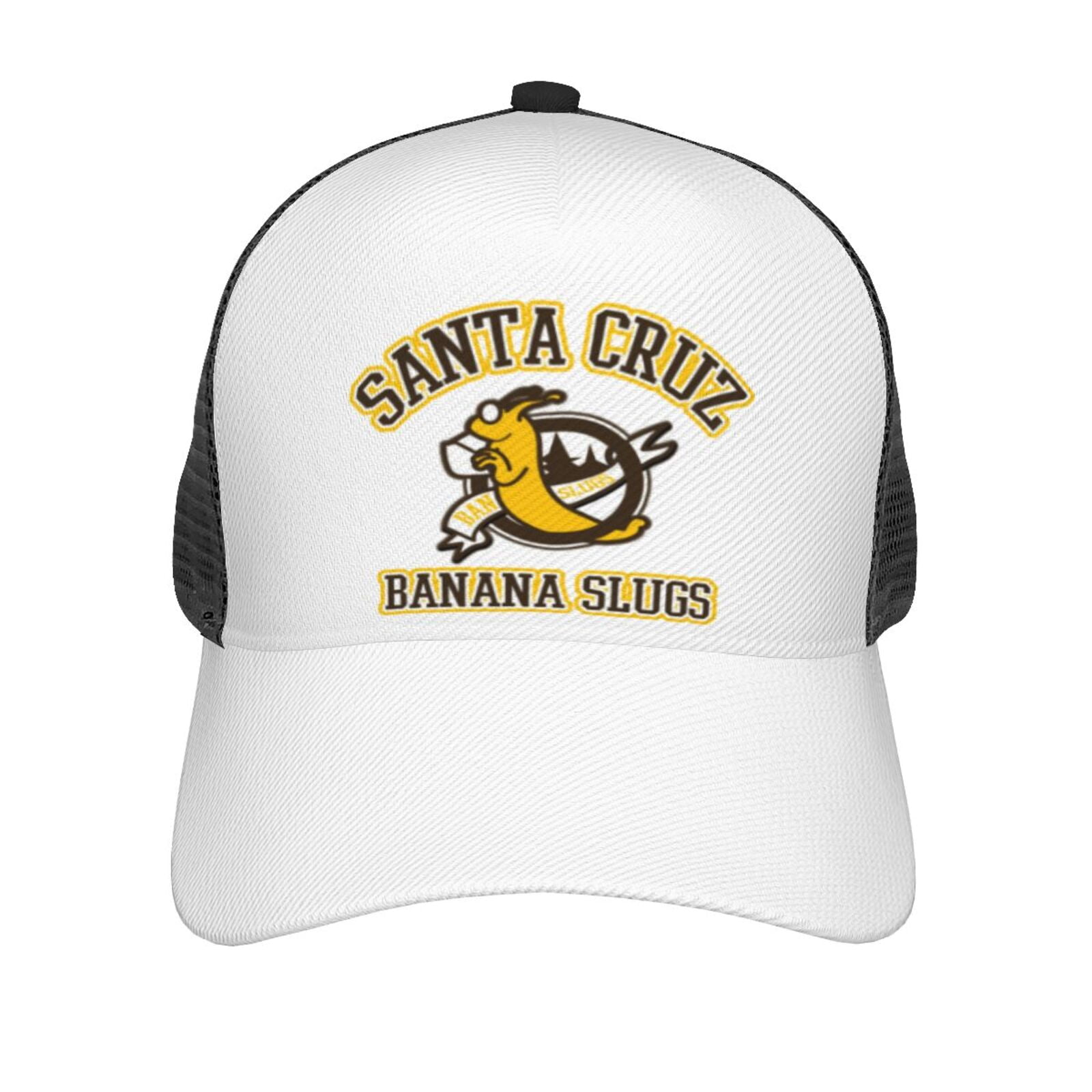 Uc Santa Cruz Banana Slugs Curved Brim Mesh Baseball Cap Casual Sun Hat ...