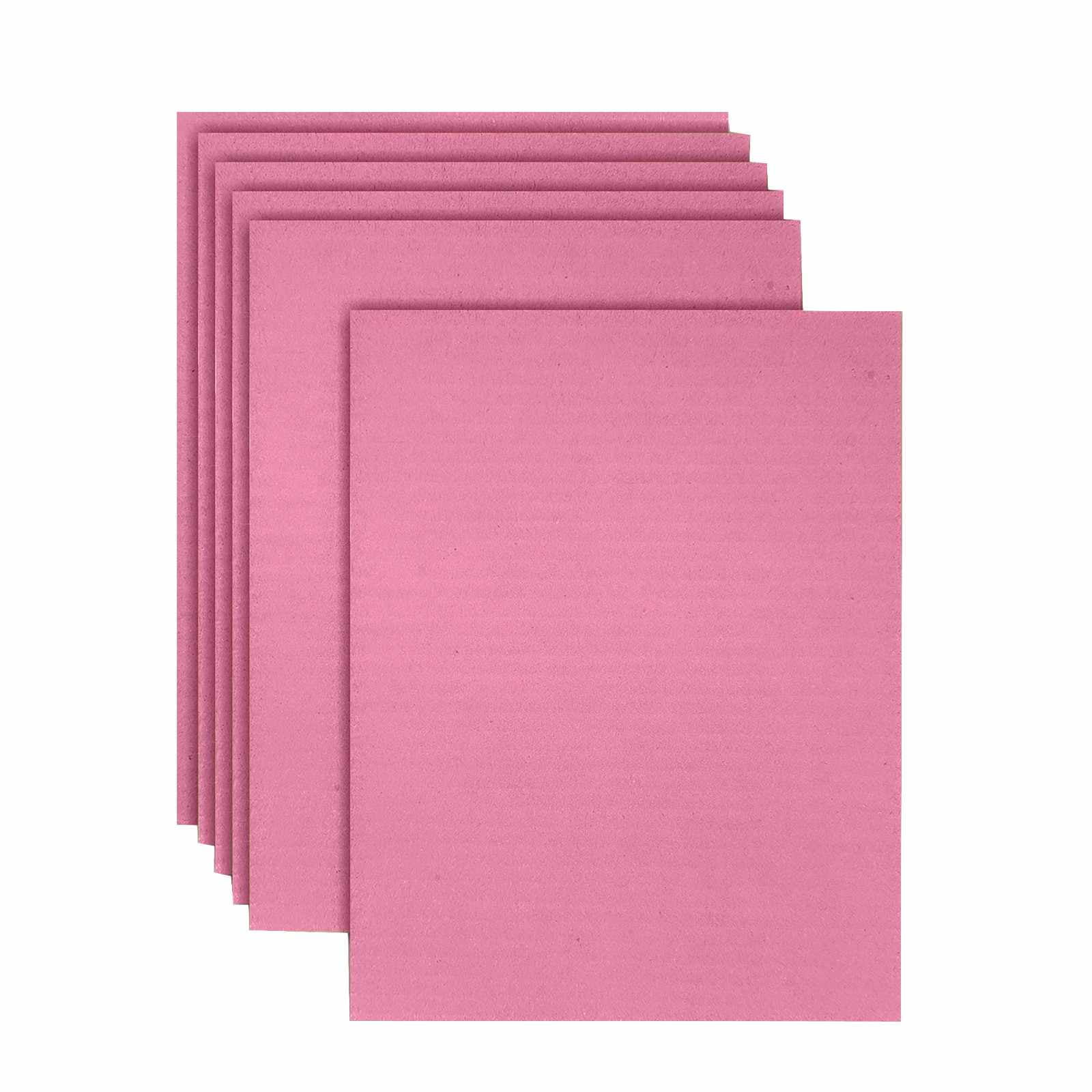 Ucanpack Pink Corrugated Cardboard Sheet 38 x 28" (Kraft Back) - 50 ...