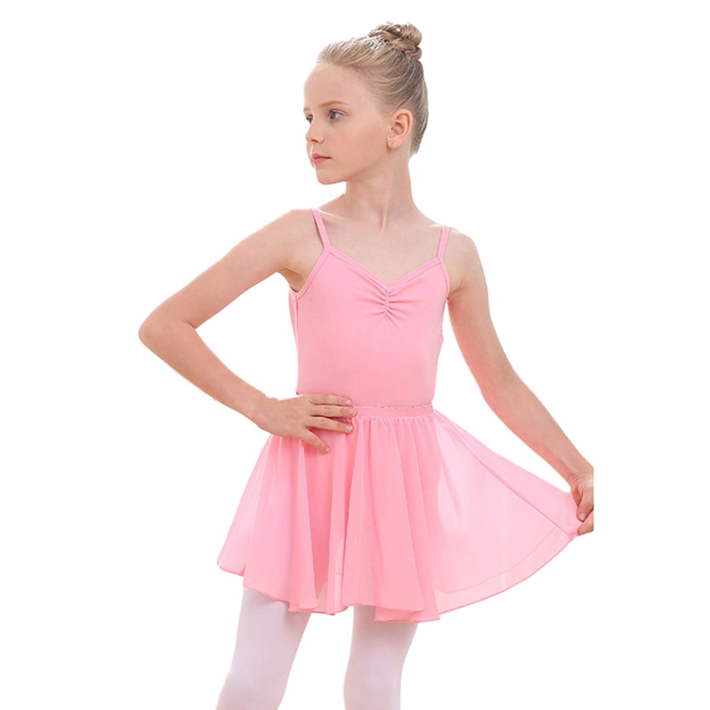 Uccdo 2Pcs Little Girls Sleeveless Dancewear, Toddler Big Girl ...