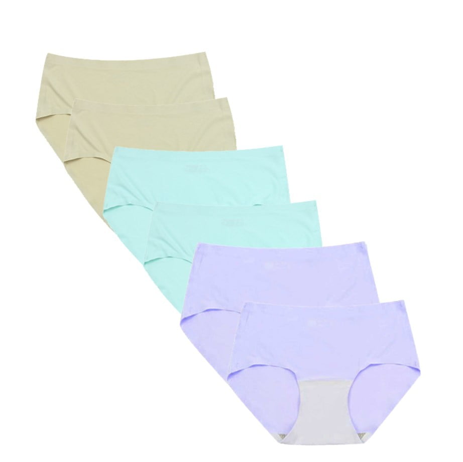 Uccdo 8-16T Teens Big Girls Ice Silk Underwear Hipster Briefs Undies ...