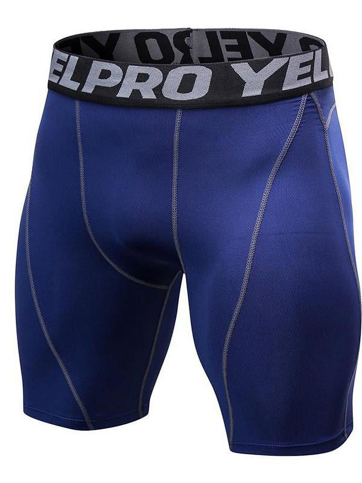 Uccdo Men's Compression Shorts Sport Fitness Base Layer Shorts ...