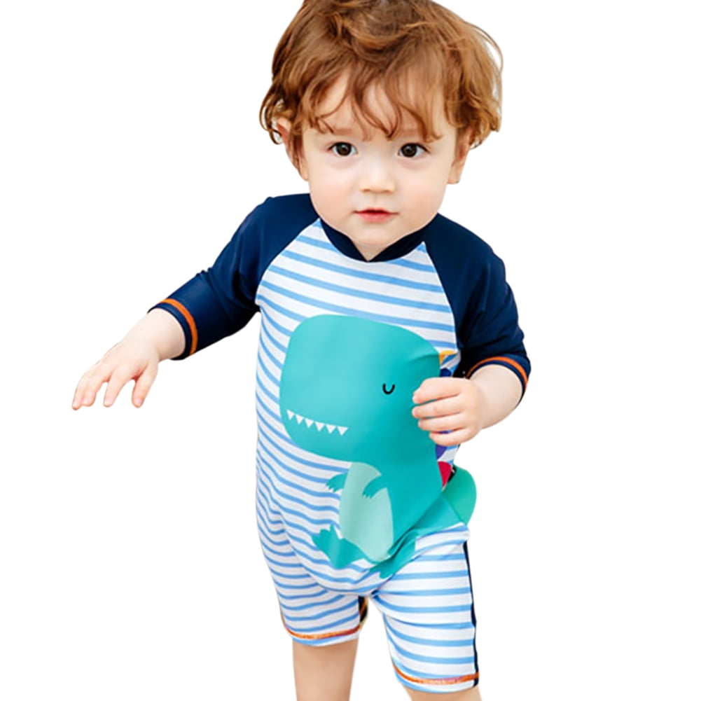 Uccdo Toddler Boys Girls Cartoon One Piece Rashguard Swimsuits Kids ...