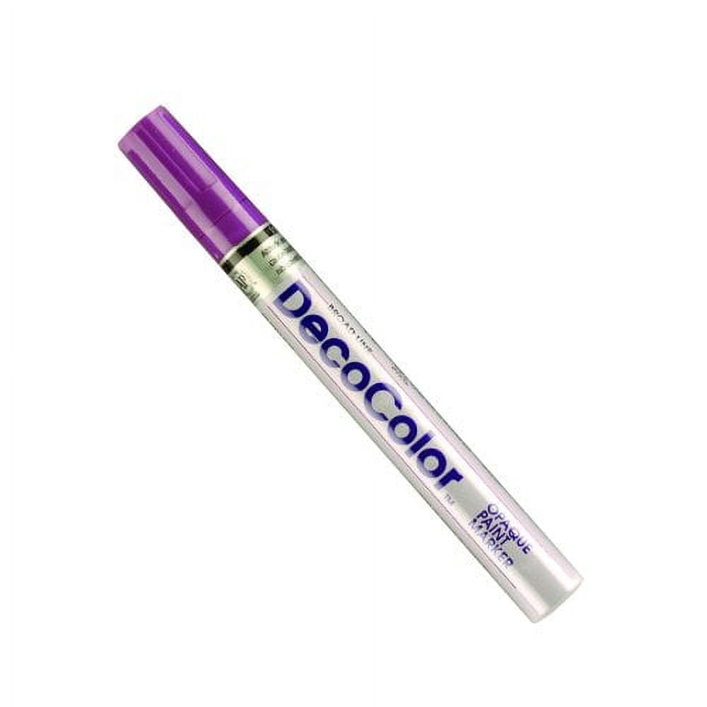 Uchida 300-C-79 Marvy Deco Color Broad Point Paint Marker, Hot Purple ...