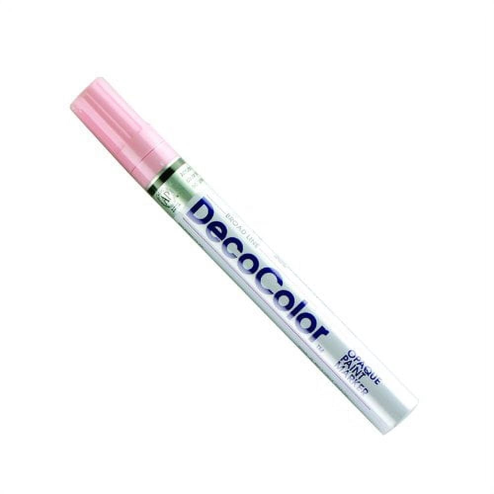 Uchida 300-C-9 Marvy Deco Color Broad Point Paint Marker, Pink ...