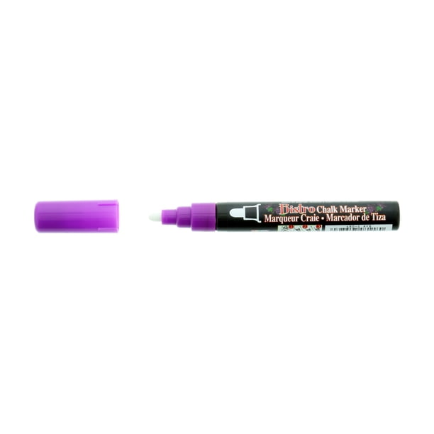 Uchida Bistro Chalk Marker, Broad, Fluorescent Violet - Walmart ...
