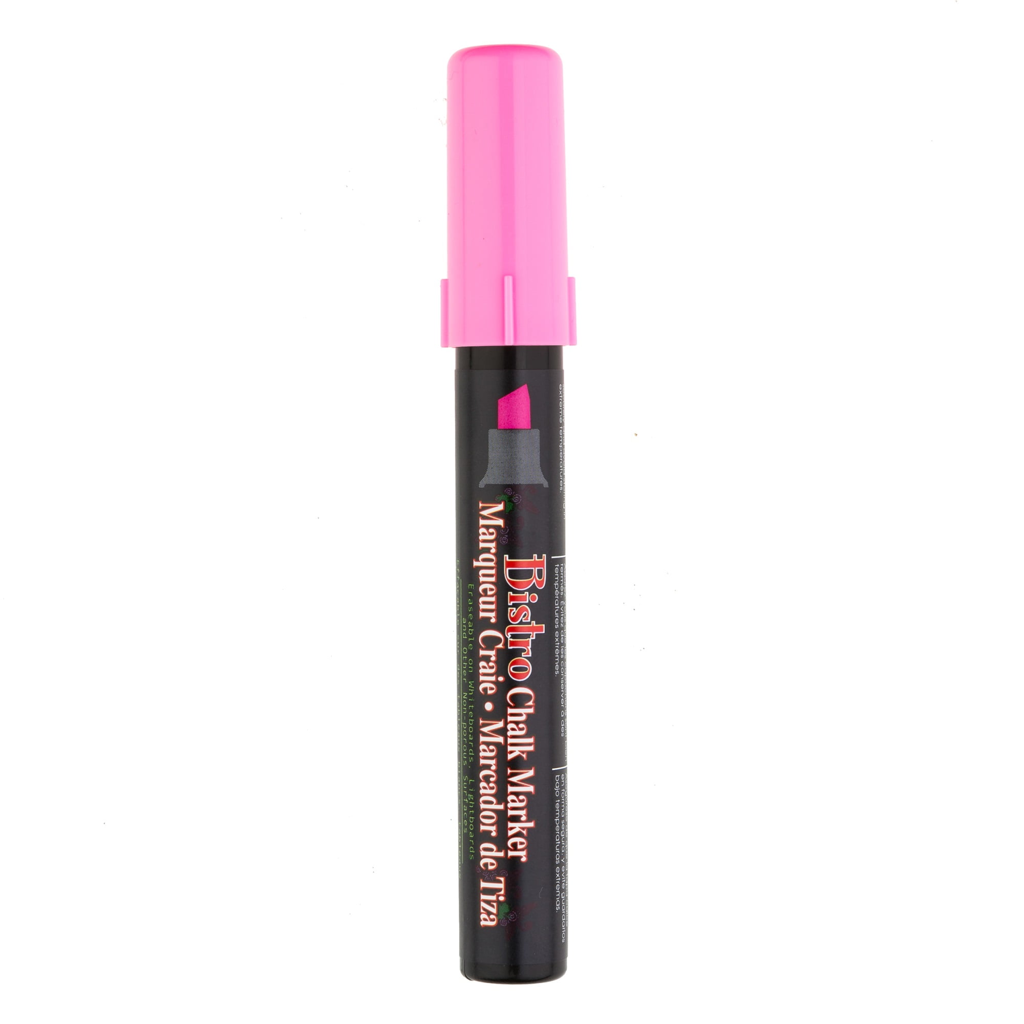 Bistro Chalk Marker Chisel Tip-Fluorescent Pink - Walmart.com