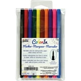 Uchida Color In Marker Set, Brush Tip, Primary - Walmart.com