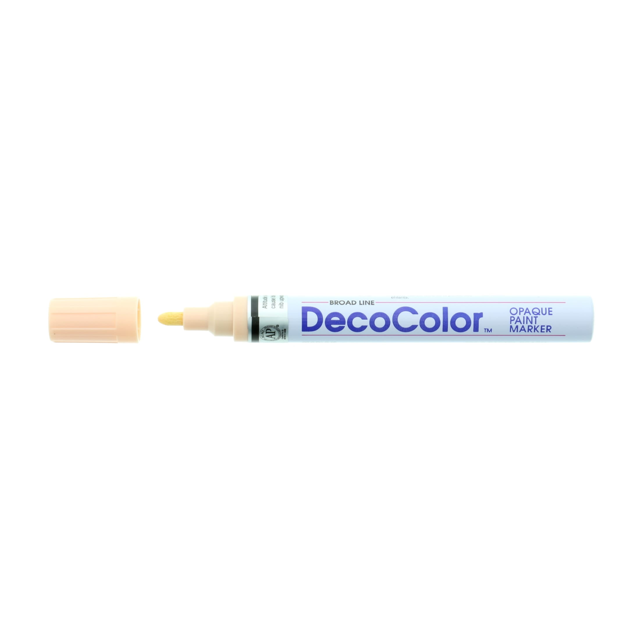 Uchida DecoColor Paint Marker, Broad, Pastel Peach - Walmart.com
