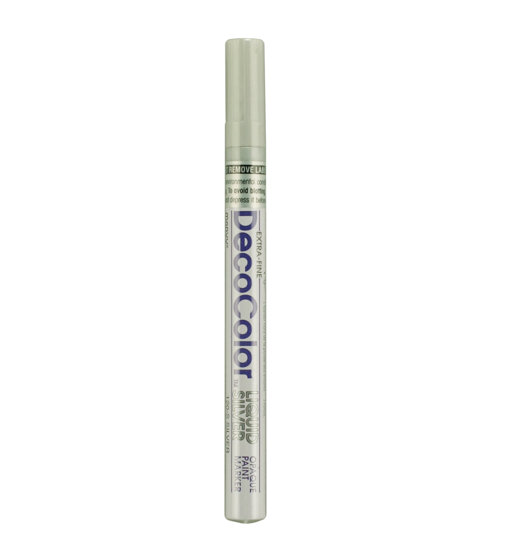 Uchida DecoColor Paint Marker, Extra-Fine, Silver - Walmart.com