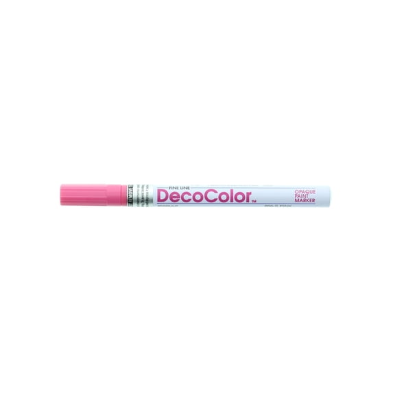 Uchida DecoColor Paint Marker, Fine, Pink - Walmart.com