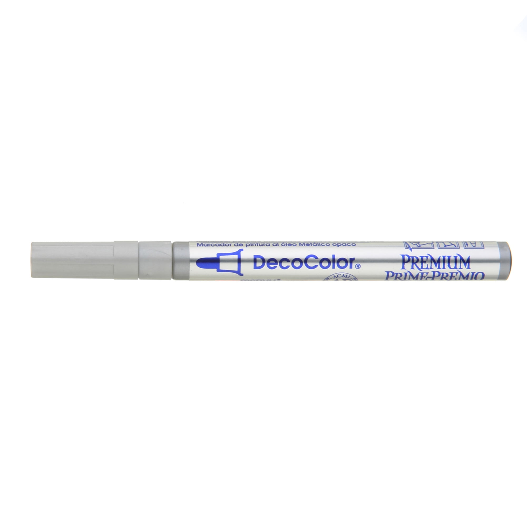 DecoColor Premium Fine Tip Marker Silver - Walmart.com