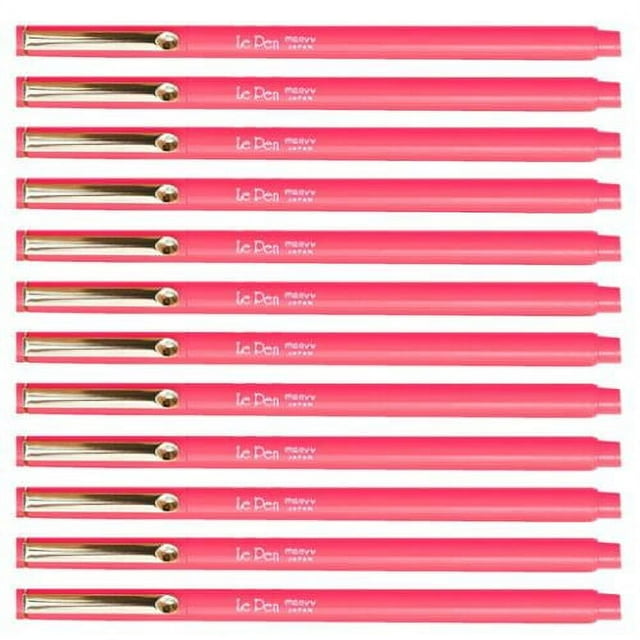 Uchida Fluorescent Pink Le Pen .3MM Micro Ex Fine Synthetic Point ...
