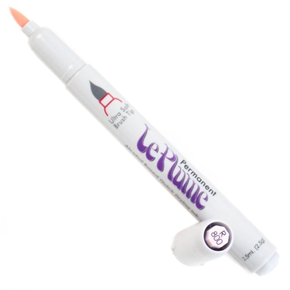 Uchida Le Plume Professional Use Permanent Artistic Marker, Shell Pink ...