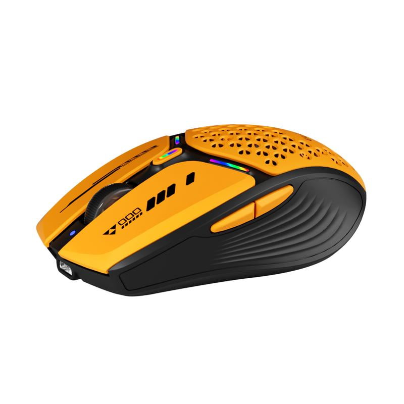 Uciefy Bluetooth Wireless Mouse (BT5.0/5.1+2.4G) Rechargeable LED Mouse ...