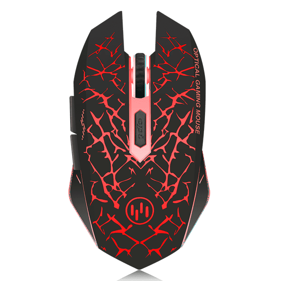 Uciefy Wireless LED Gaming Mouse 2.4G Optical Rechargeable Silent Mice ...