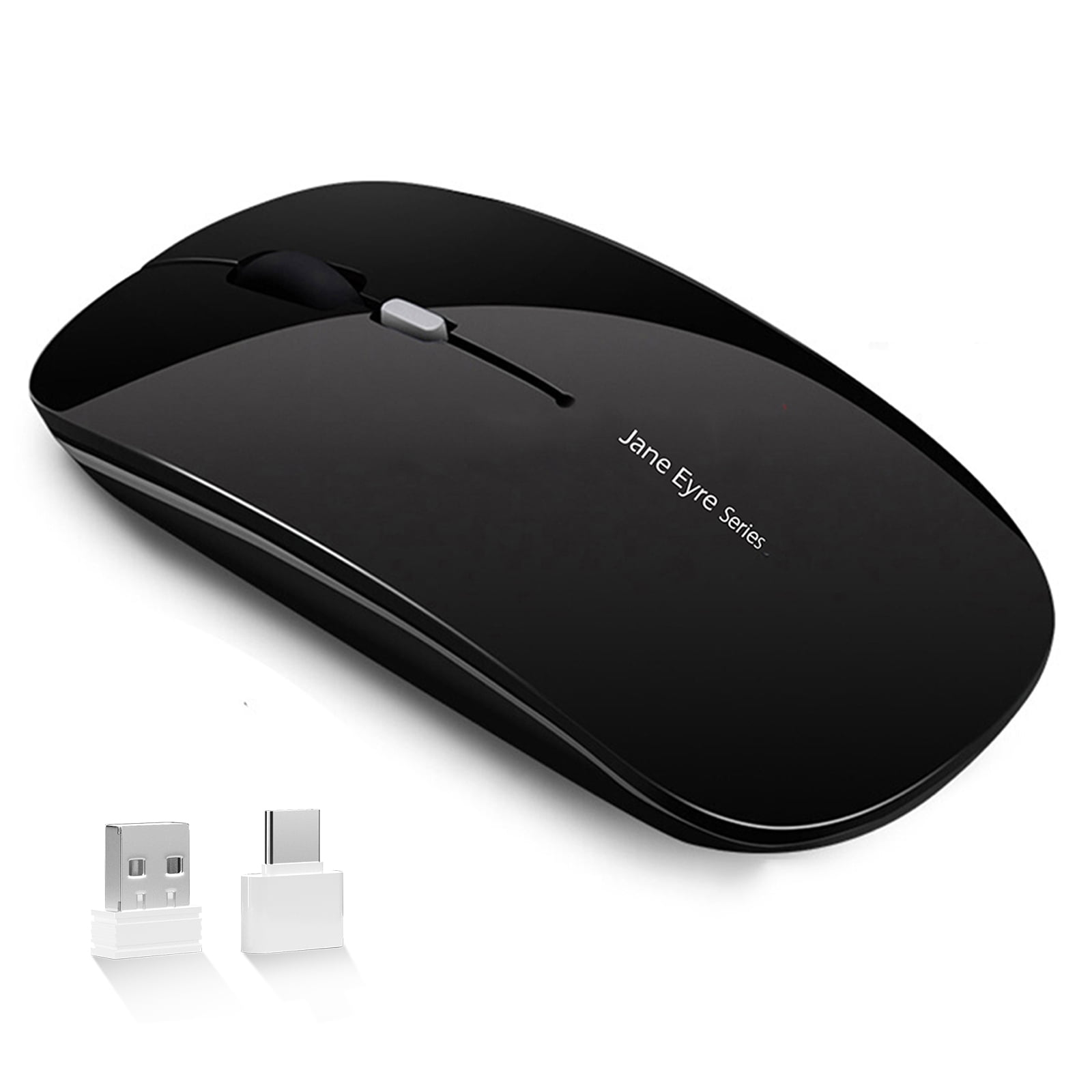 Uciefy Wireless Mouse, Rechargeable Silent Optical Laptop Mouse, USB ...