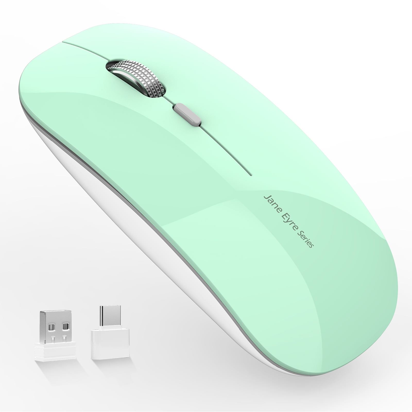 Uciefy Wireless Mouse Rechargeable Optical Mouse Slim Silent Mouse with ...