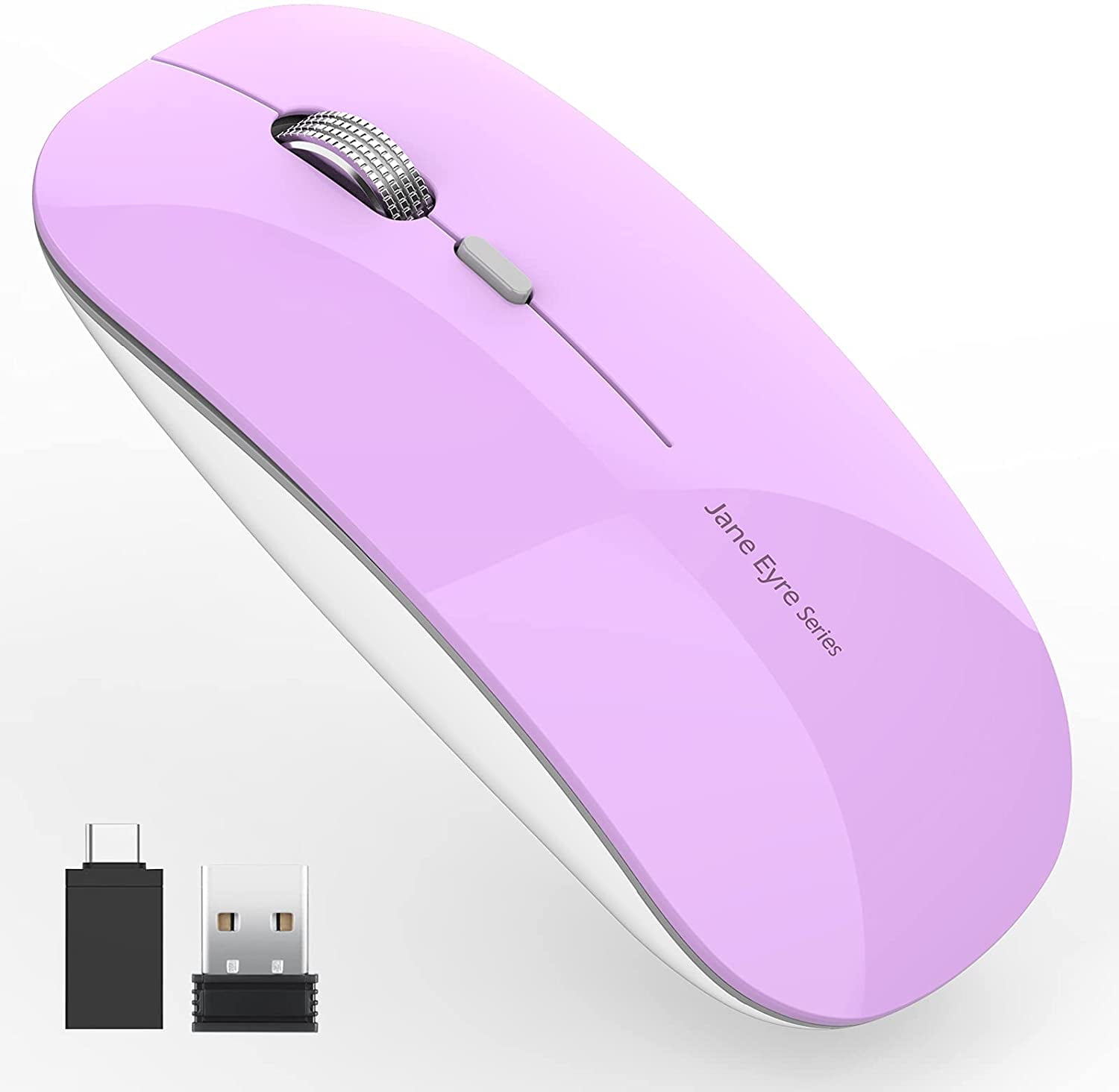 Uciefy Wireless Mouse Slim Optical Mouse Silent Mouse with USB Nano ...