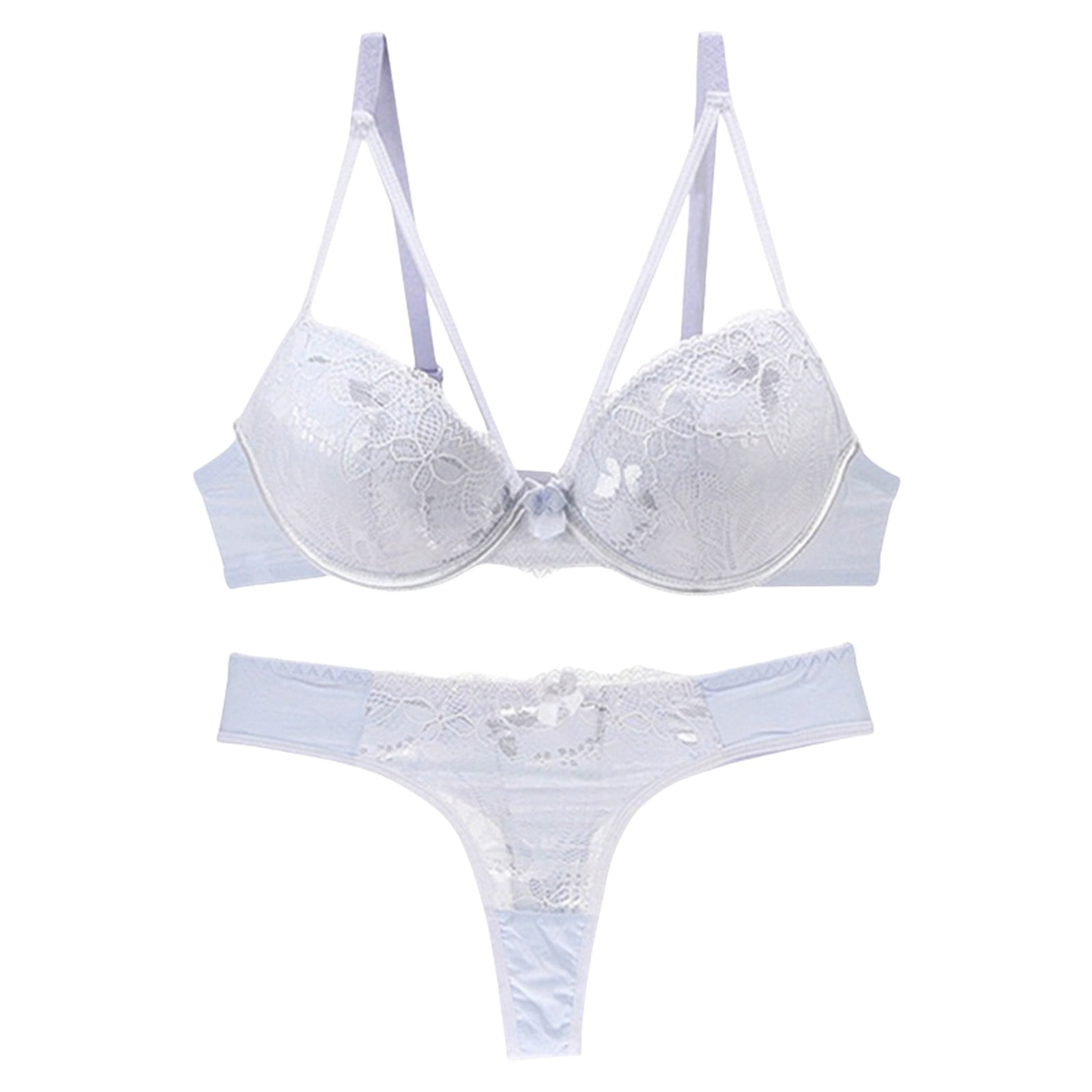 Uclet Matching Bra And Panty Sets Lace Bras For Women Plus Size Bra And ...