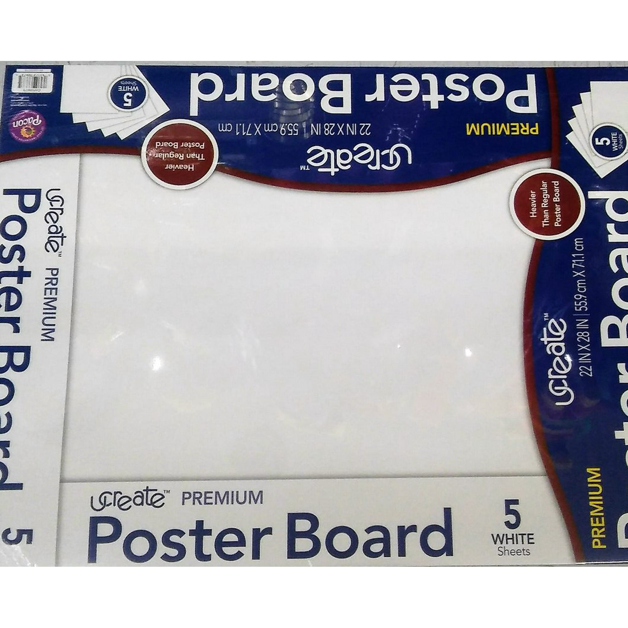 What Are The Dimensions Of Poster Board