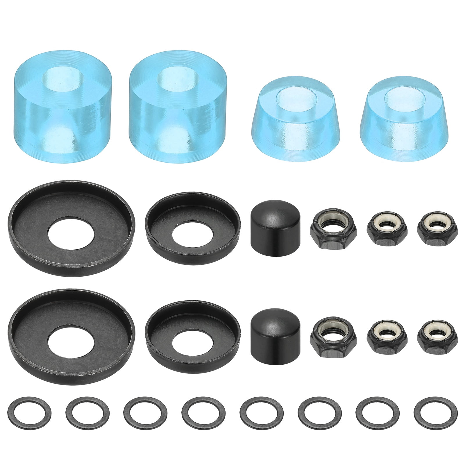 Ucvell Skateboard Bushings, Skateboard Truck Rebuild Long-Board Kit ...