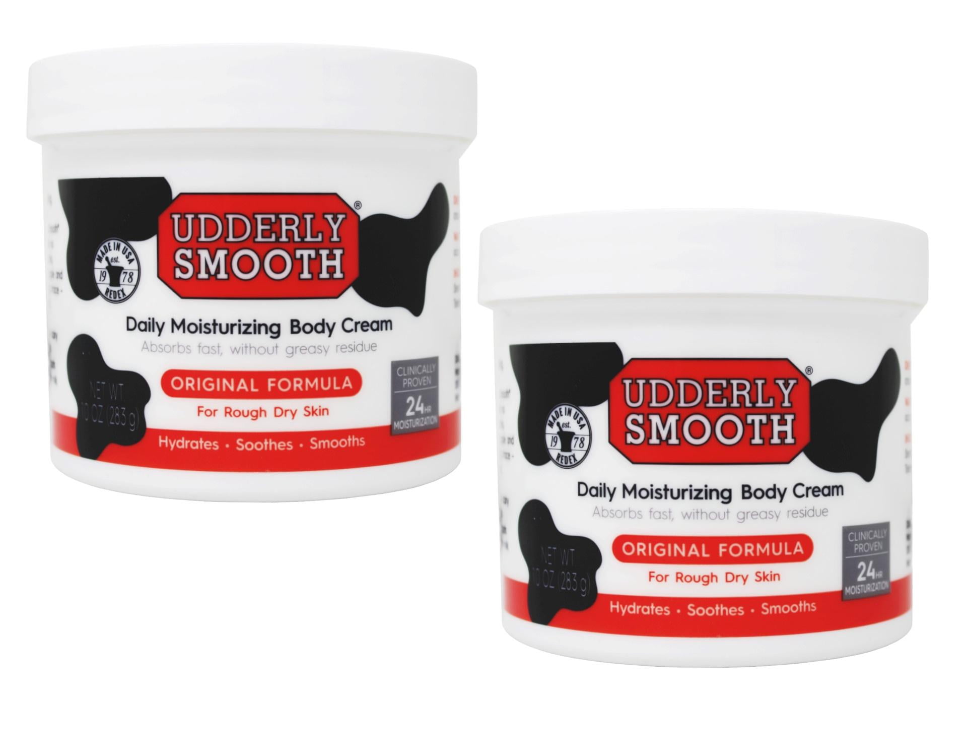 Udderly Smooth Body Cream, Original Formula, Lotion for Cracked Skin ...